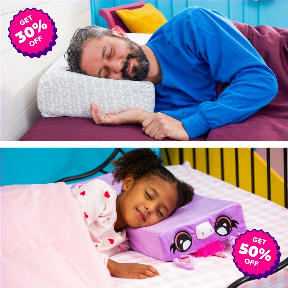 Pillow Cube the Perfect Pillow for Side Sleepers